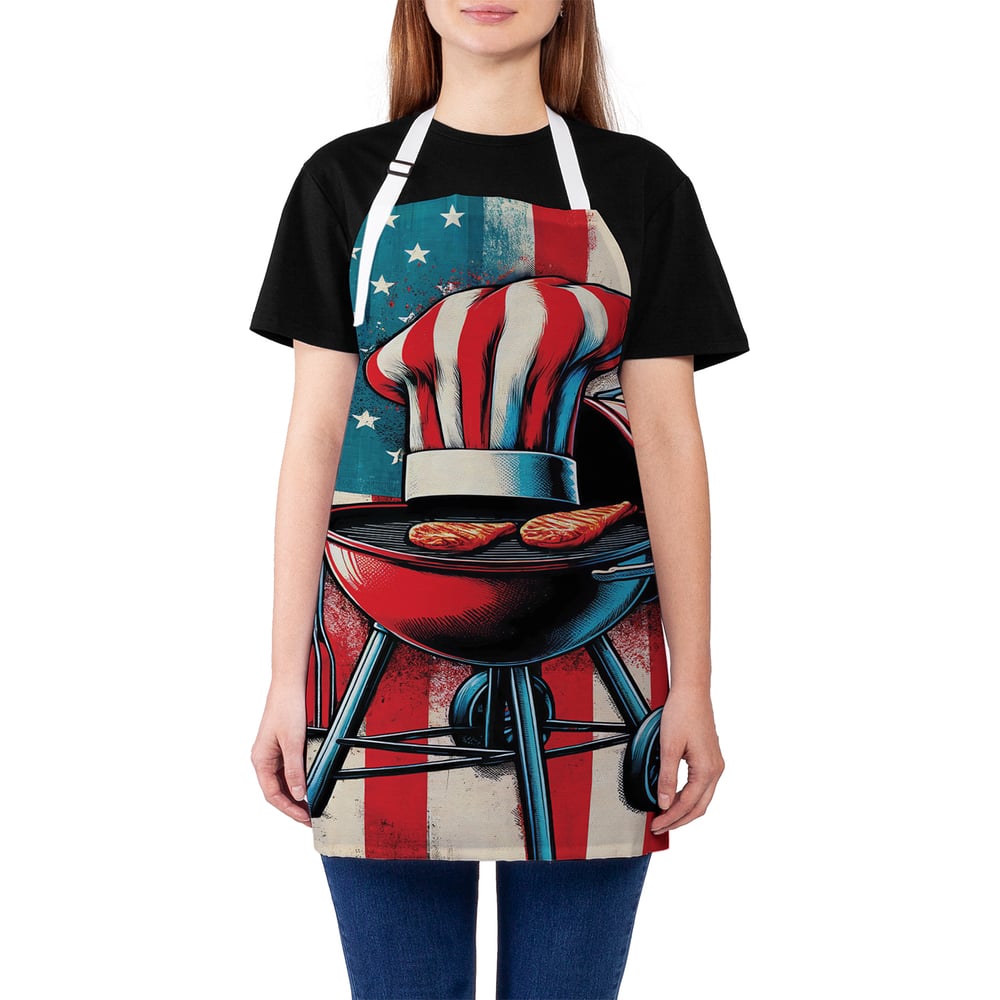 Фартук кухонный JoyArty Барбекю, универсальный размер, для женщин и мужчин, ap_sd3455 - выгодная ...