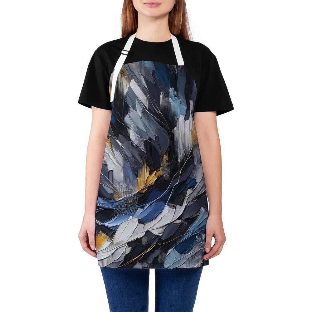 Фартук кухонный JoyArty Акварель кистью, универсальный размер, для женщин и мужчин, ap_sd3464 ...