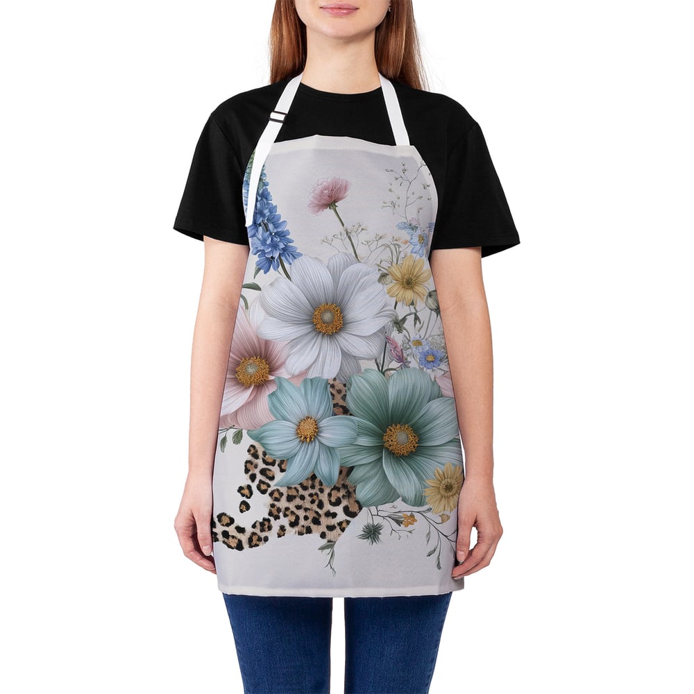 Фартук кухонный JoyArty Полевой букет, универсальный размер, для женщин и мужчин, ap_sd3546 ...