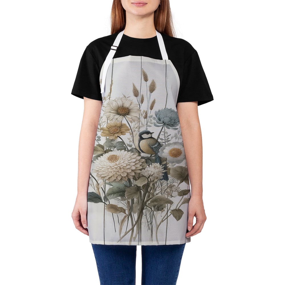 Фартук кухонный JoyArty Полевой букет, универсальный размер, для женщин и мужчин, ap_sd3426 ...