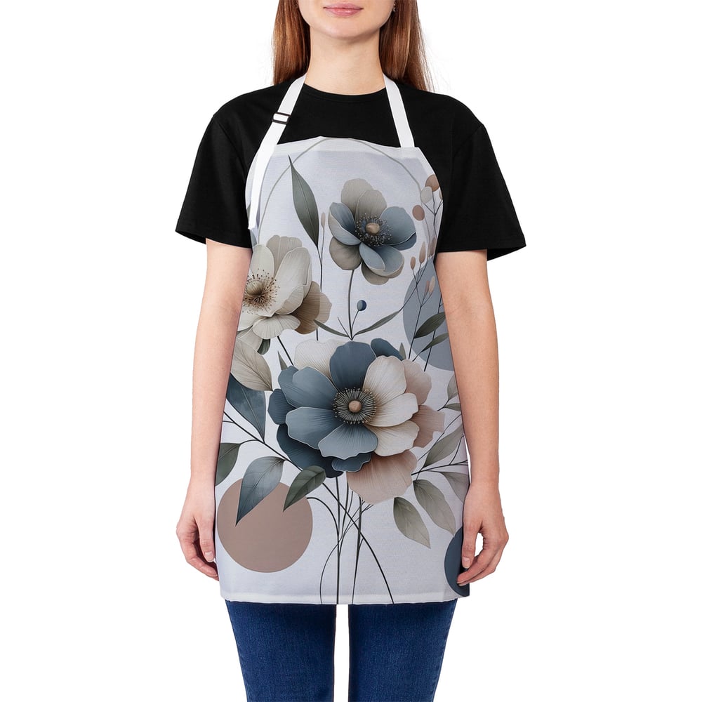 Фартук кухонный JoyArty Геометрия цветов, универсальный размер, для женщин и мужчин, ap_sd3507 ...
