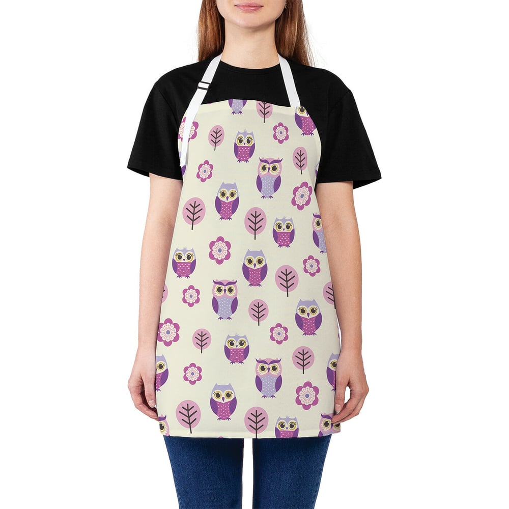 Кухонный фартук JOYARTY Совята, универсальный размер для женщин и мужчин ap_10814 - выгодная ...