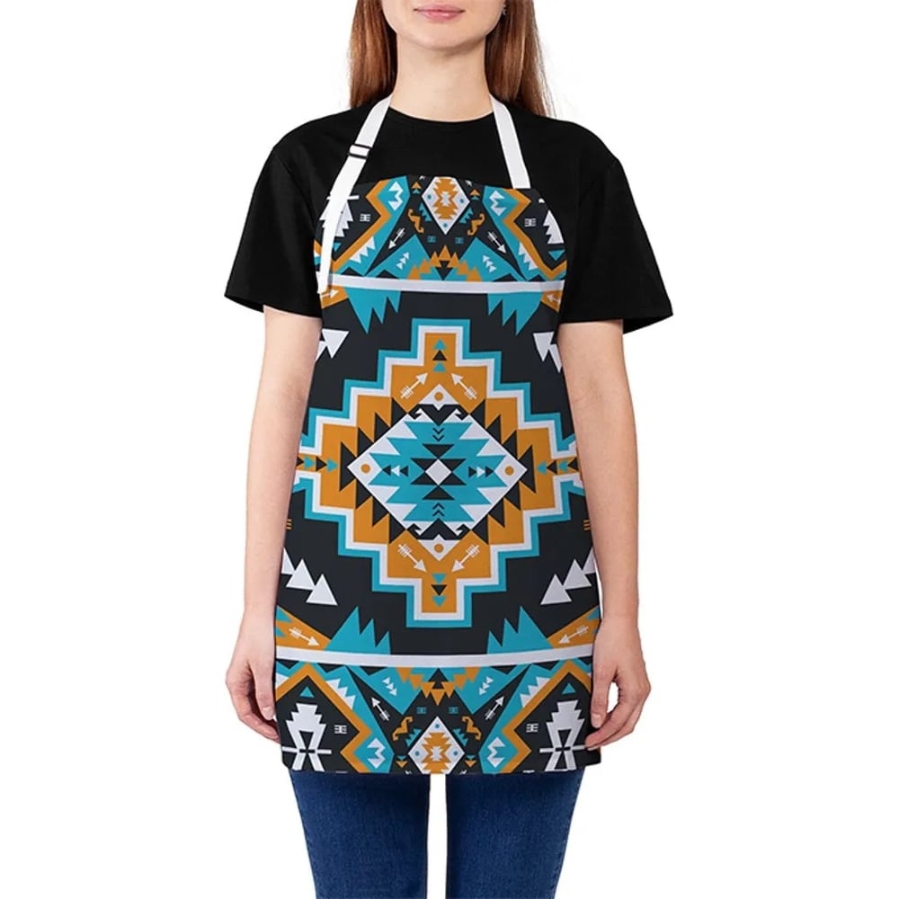 Кухонный фартук JOYARTY Современная этника, универсальный размер для женщин и мужчин ap_414061 ...