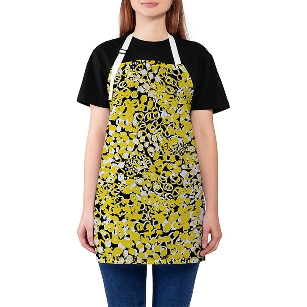 Кухонный фартук JOYARTY Золотые блестки, универсальный размер для женщин и мужчин ap_414043 ...