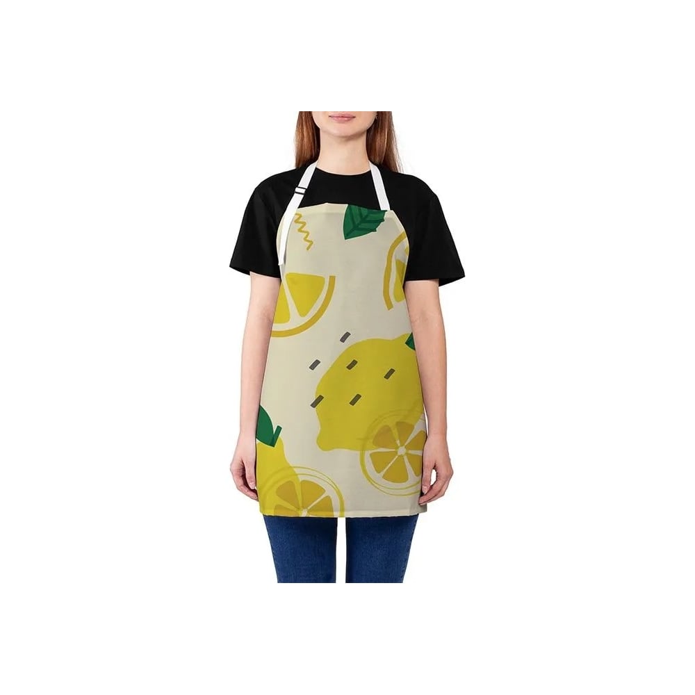 Кухонный фартук JOYARTY Лимонная композиция, универсальный размер для женщин и мужчин ap_413943 ...