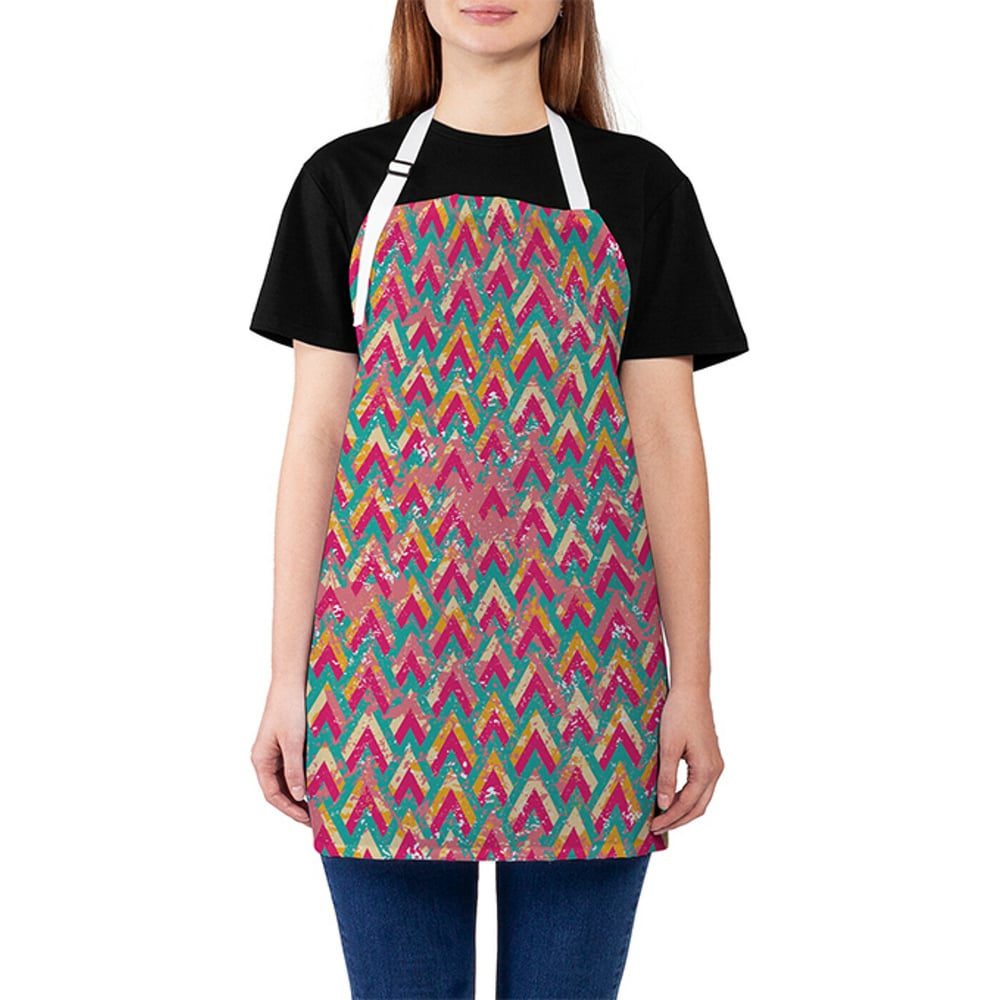 Кухонный фартук JOYARTY Летняя геометрия, универсальный размер для женщин и мужчин ap_414084 ...