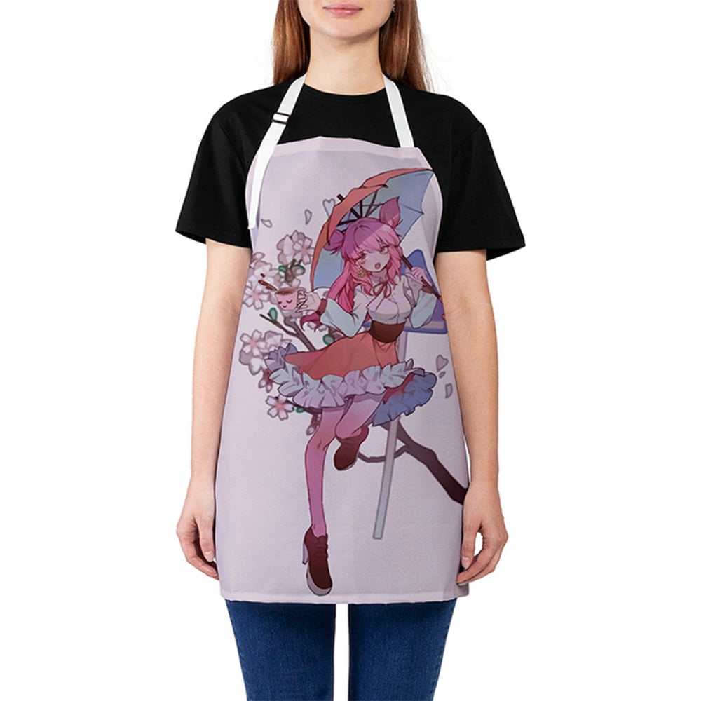 Кухонный фартук JOYARTY Романтичная девушка, универсальный размер для женщин и мужчин ap_420020 ...