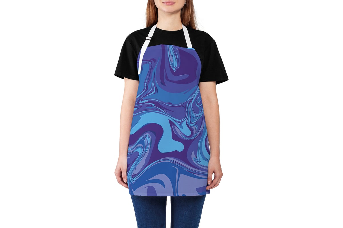 Кухонный фартук JOYARTY Погружение в океан, универсальный размер для женщин и мужчин ap_207099 ...