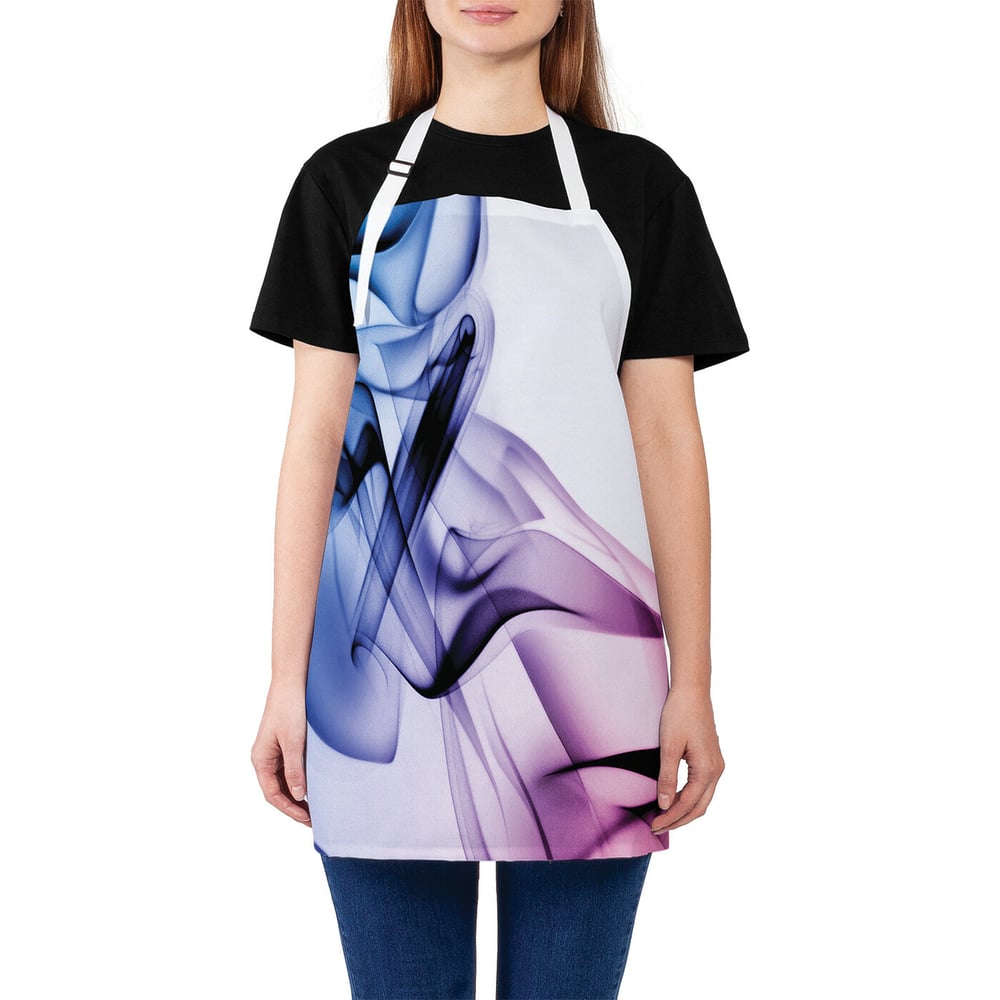 Кухонный фартук JOYARTY Водянистые формы, универсальный размер для женщин и мужчин ap_16361 ...