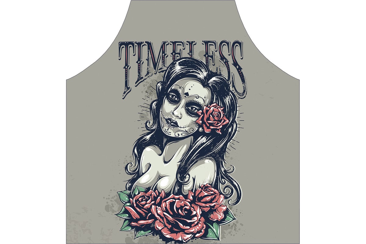 Кухонный фартук JOYARTY Время тату, универсальный размер для женщин и мужчин ap_9760 - выгодная ...