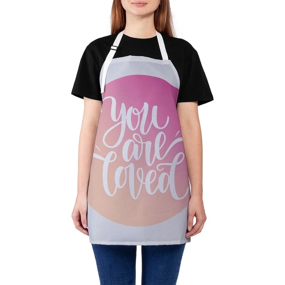 Кухонный фартук JOYARTY Про любовь, универсальный размер для женщин и мужчин ap_422638 ...