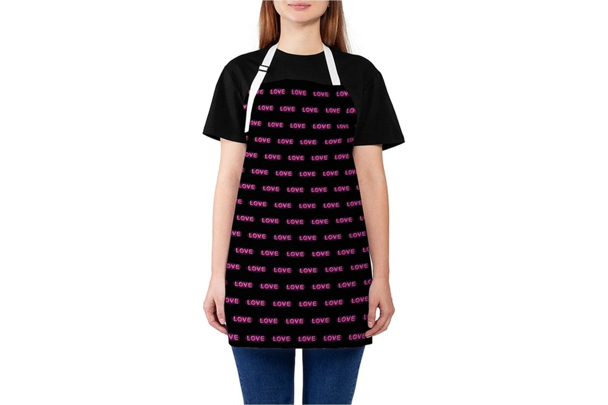 Кухонный фартук JOYARTY love, универсальный размер для женщин и мужчин ap_422665 - выгодная цена ...
