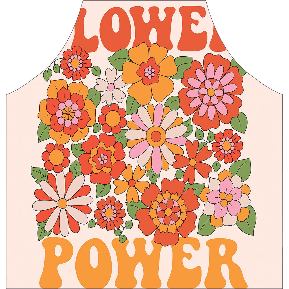 Кухонный фартук JOYARTY Сила цветка, универсальный размер для женщин и мужчин ap_423873 ...