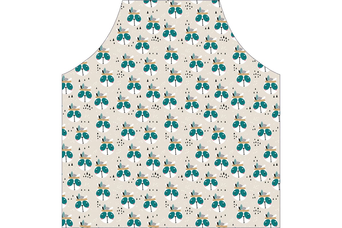 Кухонный фартук JOYARTY Панда индеец, универсальный размер для женщин и мужчин ap_423834 ...