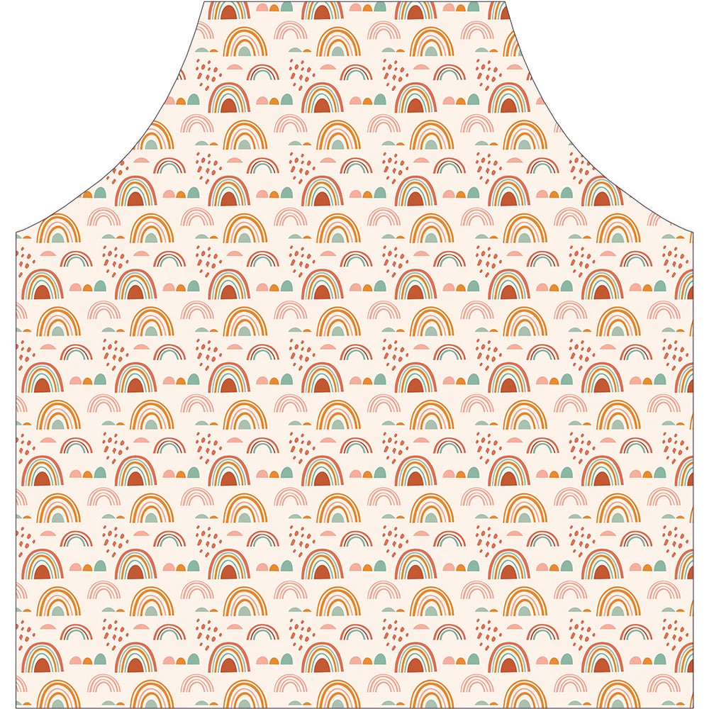 Кухонный фартук JOYARTY Много радуги, универсальный размер для женщин и мужчин ap_423865 ...