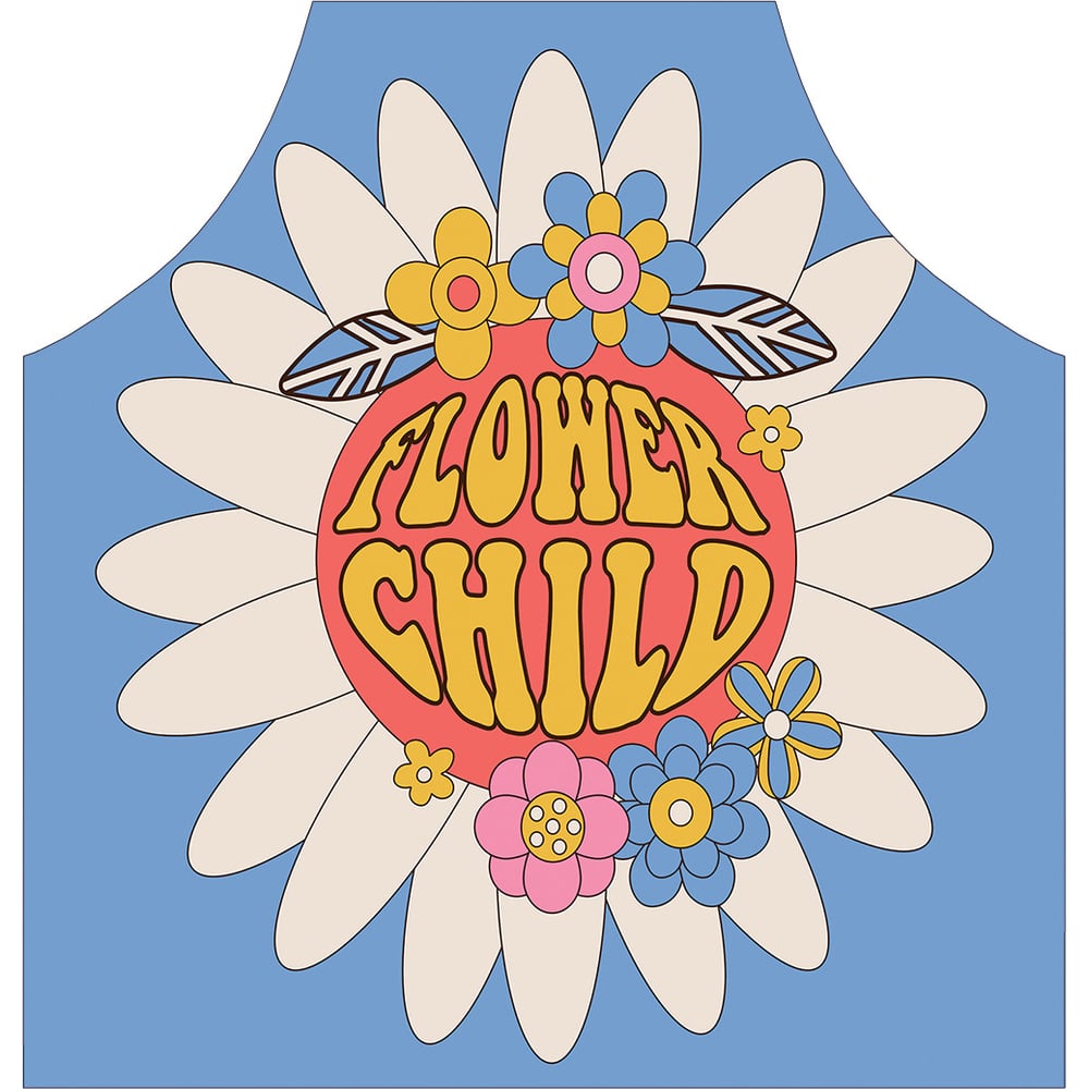 Кухонный фартук JOYARTY Дитя цветов, универсальный размер для женщин и мужчин ap_423874 ...