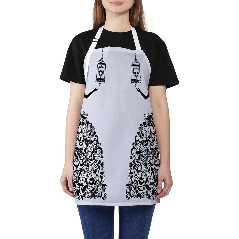 Кухонный фартук JOYARTY Принцесса, универсальный размер для женщин и мужчин ap_425005 - выгодная ...