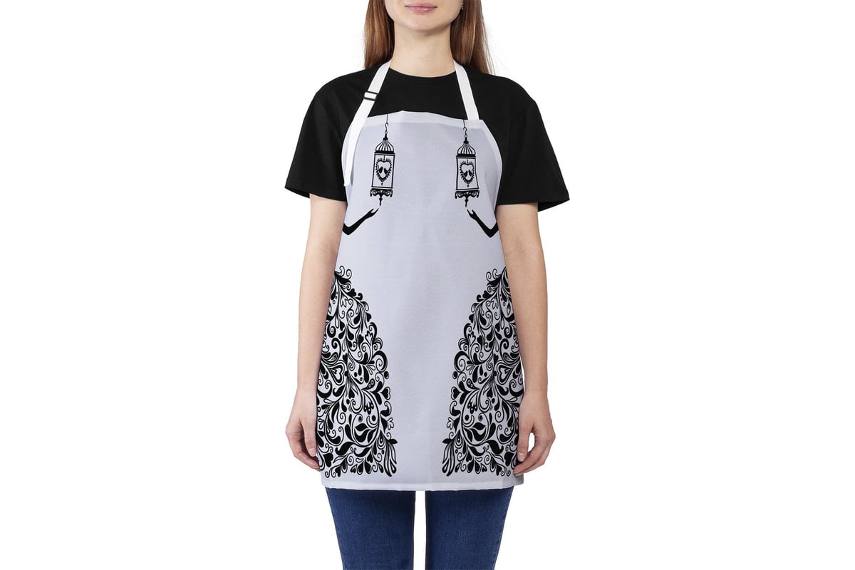 Кухонный фартук JOYARTY Принцесса, универсальный размер для женщин и мужчин ap_425005 - выгодная ...