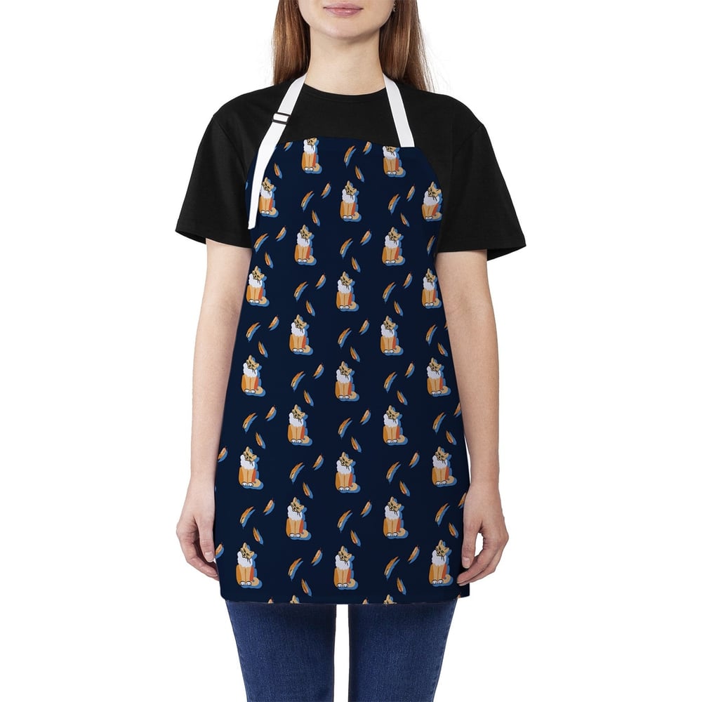 Кухонный фартук JOYARTY Внимательный кот, универсальный размер для женщин и мужчин ap_423858 ...