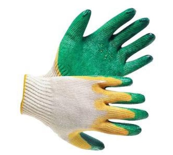 Перчатки Россия трикотажные с двойным латексным обливом 67851 ...