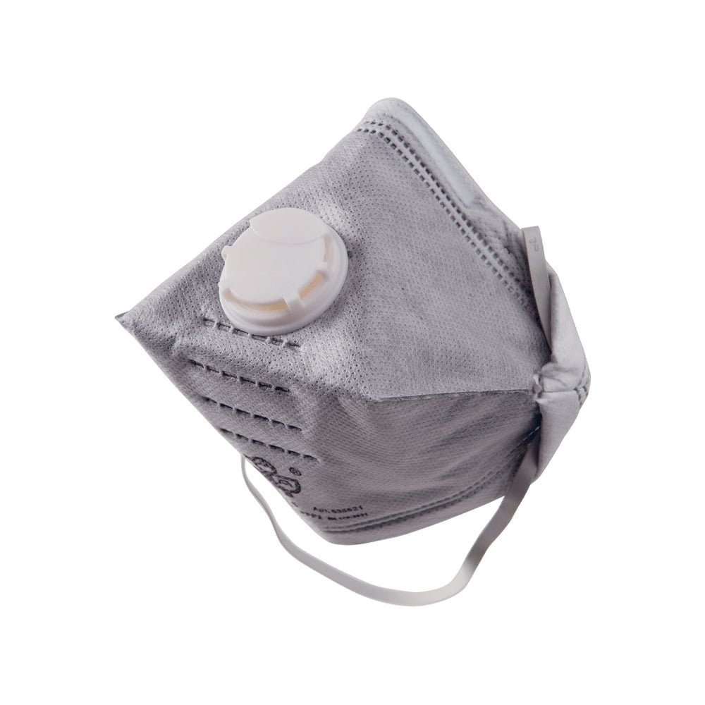 Респиратор с клапаном выдоха и угольным фильтром АМПАРО Памир-4 FFP2 ...