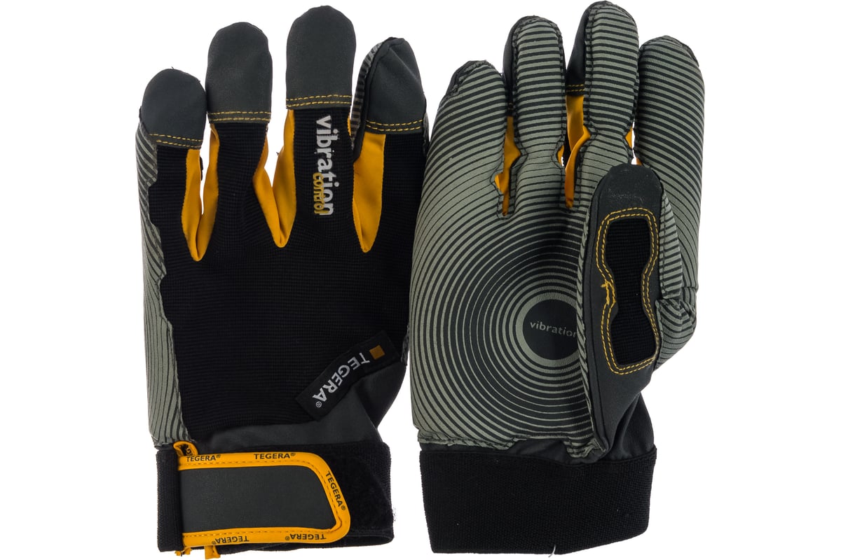 Антивибрационные перчатки с усилением пальцев TEGERA 9180-10 - выгодная цена, отзывы ...