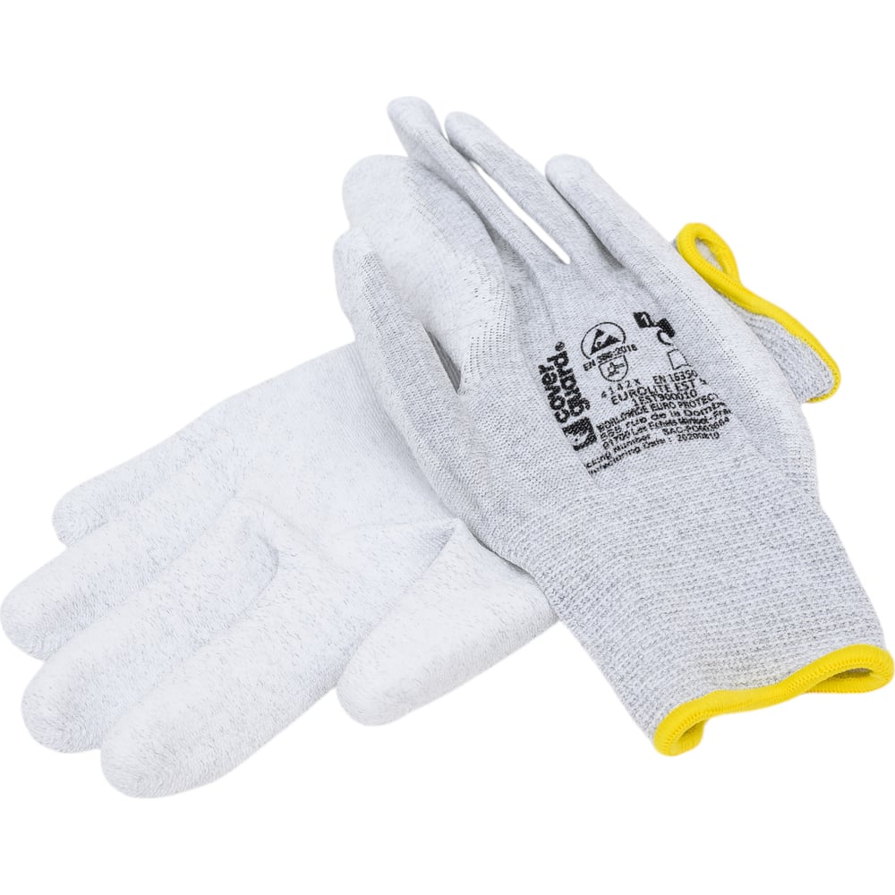 Перчатки COVERGUARD EUROLITE EST90 белые, размер 10 1EST90 - выгодная ...