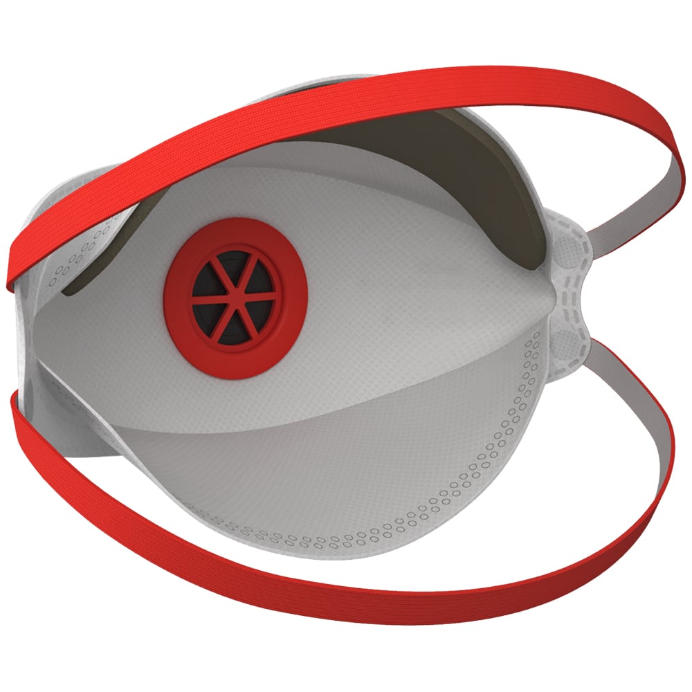 Трехпанельный респиратор ДСК DSK 3D 5522 НК с клапаном FFP3, 10 шт. 4603320276658 - выгодная ...