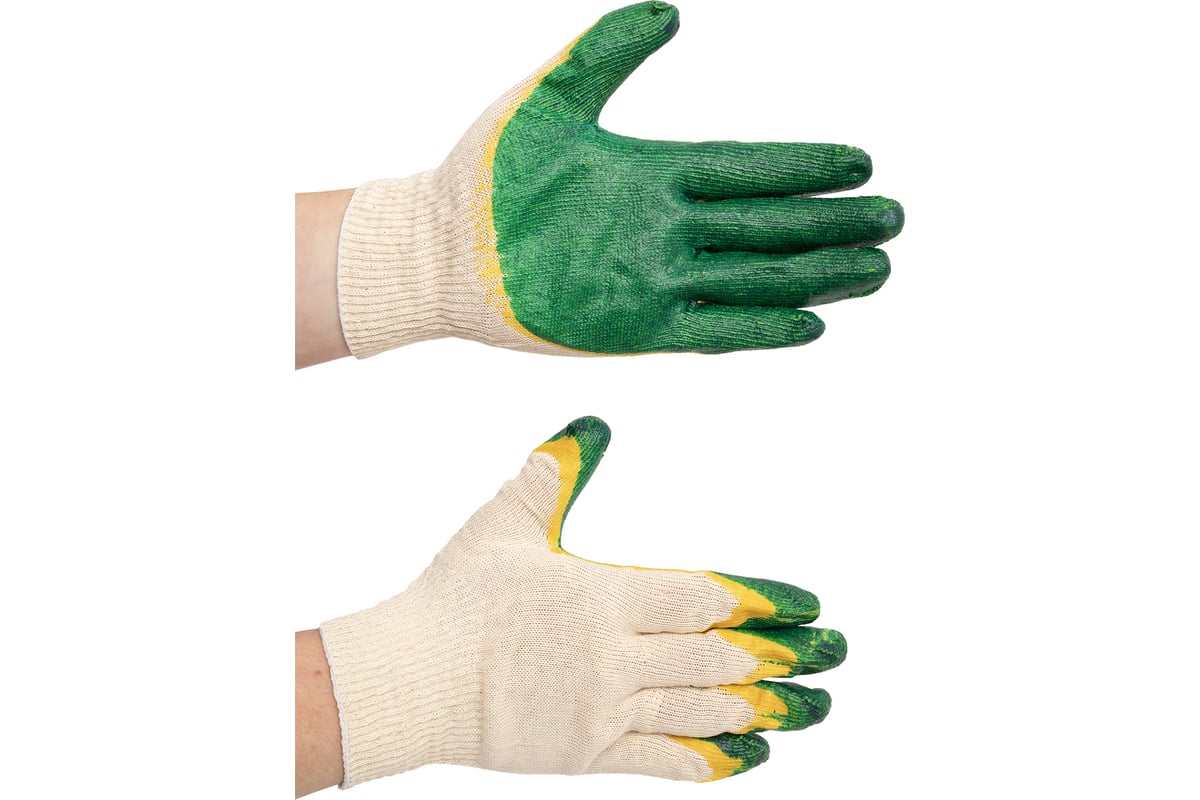 Перчатки с двойным латексным обливом Gigant, 9 размер, 10 пар GGL-16_10 - выгодная цена, отзывы ...