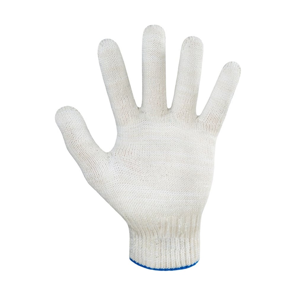 Рабочие перчатки BIO-TEXTILES, белые, хб, 10 класс, 4 нити, PER103 ...