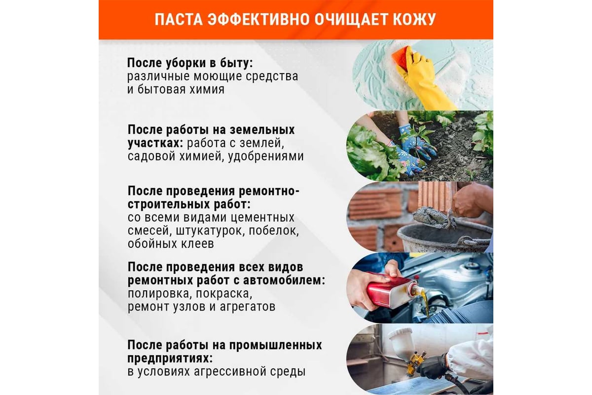 Паста для мытья сильнозагрязненных рук ЭЛЕН BIO CLEARING PREMIUM 200 мл ...