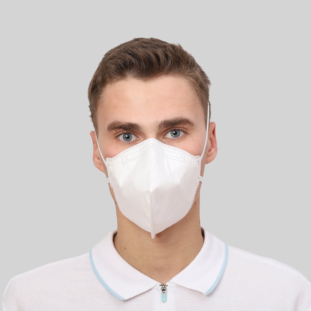 Респиратор (полумаска фильтрующая) МИРА М3 FFP3 одноразовая, складная, двухпанельная, упаковка ...