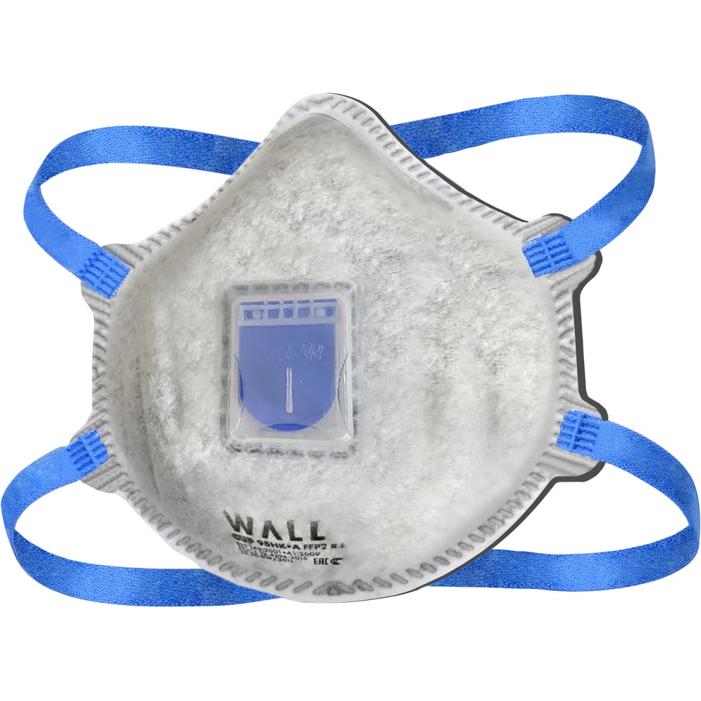 Респиратор Wall CUP 95HК +А, FFP2 R D, с клапаном, (29503 F) Рес 205/- - выгодная цена, отзывы ...