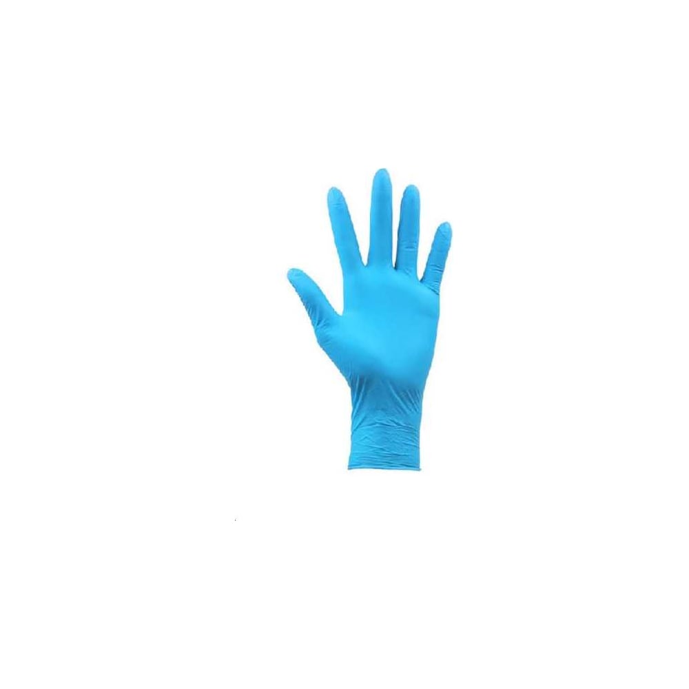 Перчатки нитриловые MASTER NITRILE life (20%) голубые, р-р L, 100 шт ...