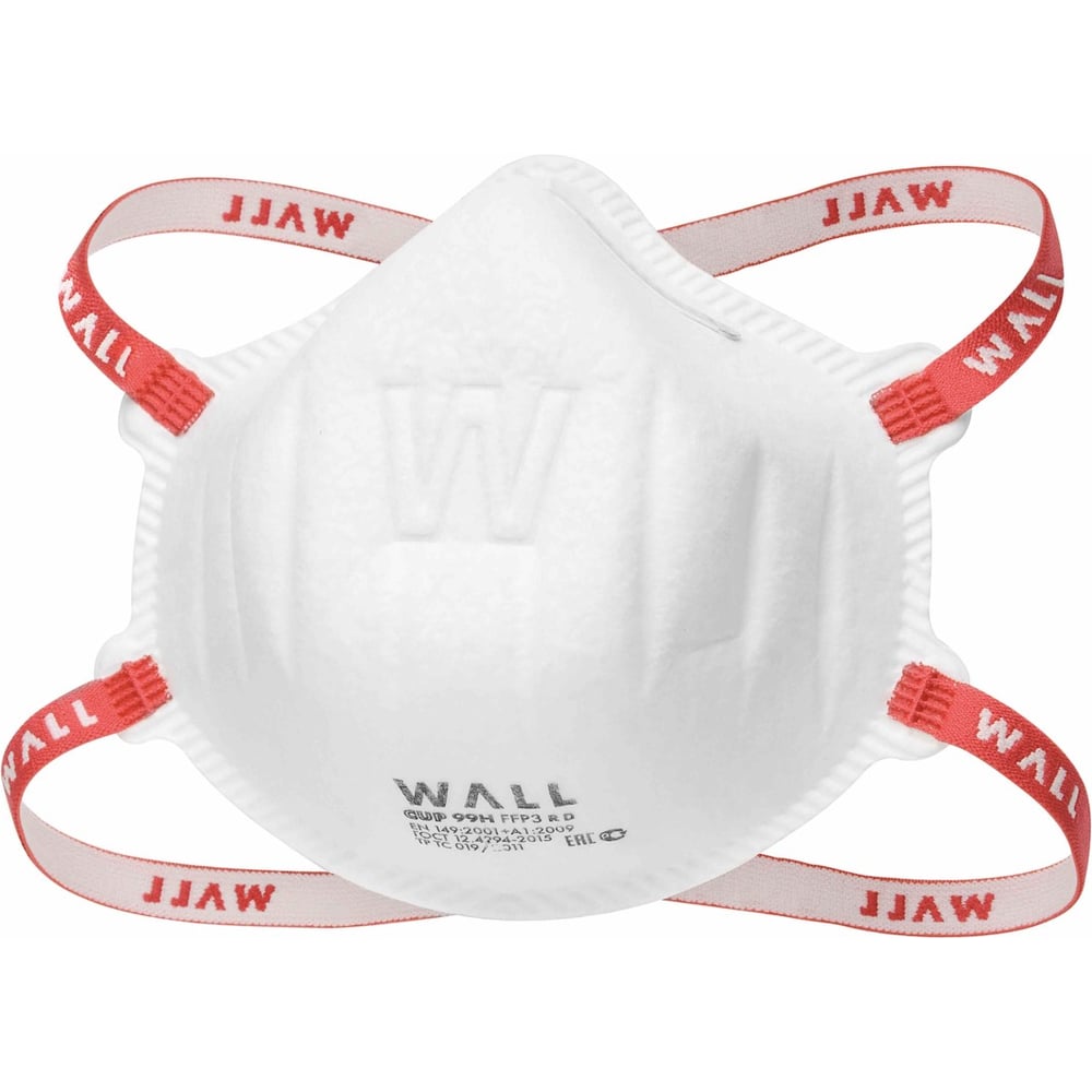 Фильтрующий респиратор WALL Cup 99H FFP3 RD 29901 F - выгодная цена, отзывы, характеристики ...