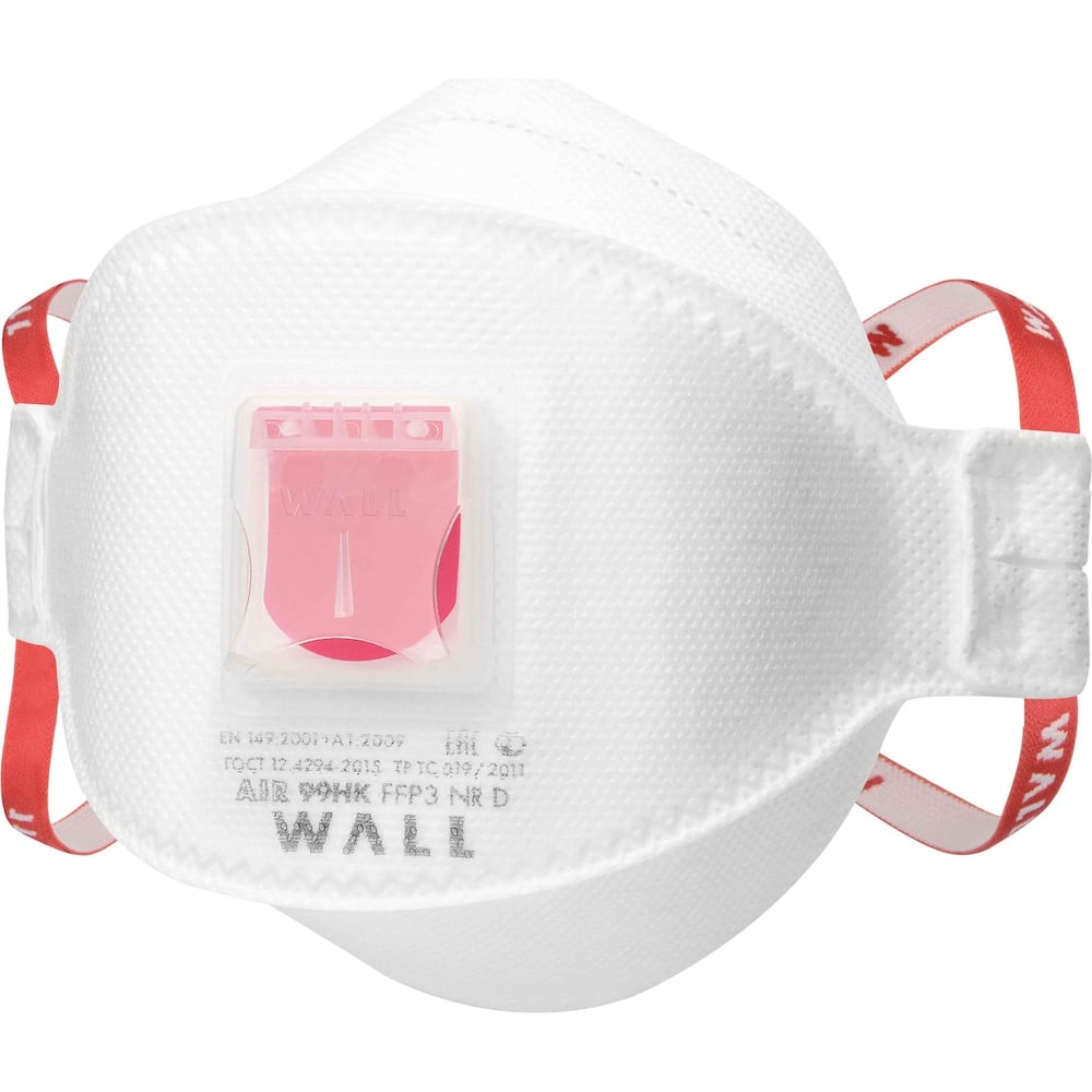 Трехпанельный фильтрующий респиратор WALL Air 99HK FFP3 NR D 39902 F - выгодная цена, отзывы ...