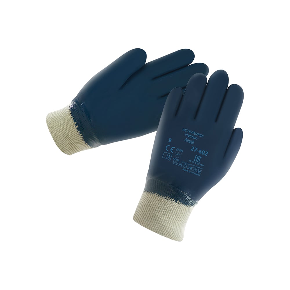Перчатки от механических повреждений Ansell ActivArmr Hycron 27-602-10 ...