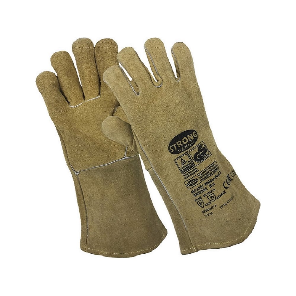Кевларовые пятипалые краги STRONG HAND WELDER-PROFI 2 0257-11 ...