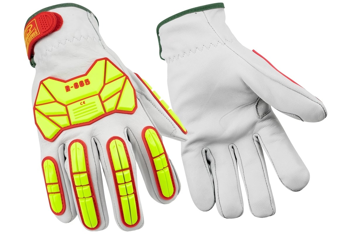 Противоударные антипорезные перчатки Ansell RINGERS R665-10 - выгодная ...