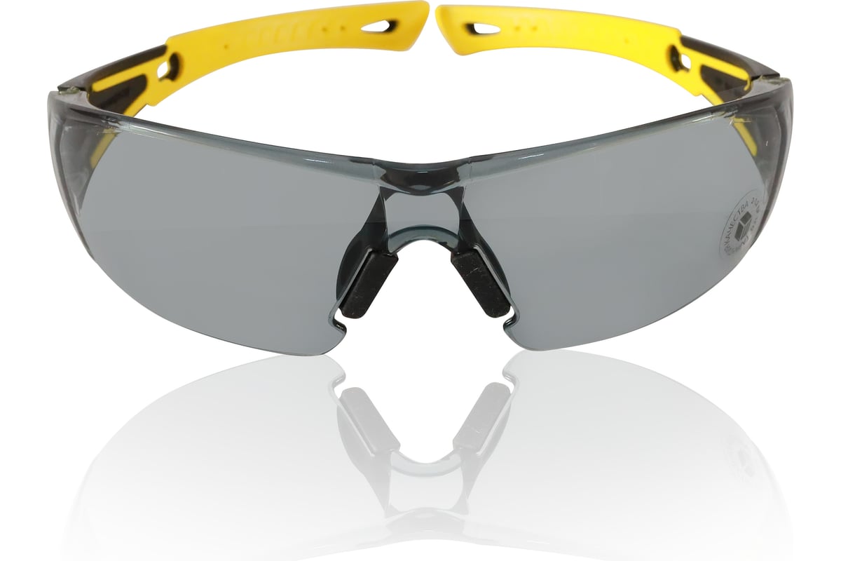 Защитные открытые очки ЕЛАНПЛАСТ Компаньон дымчатые ОЧК703KN (O-13073KN ...