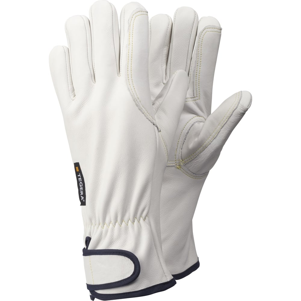 Удлиненные жаропрочные перчатки TEGERA 88800, кожа, усиление ...