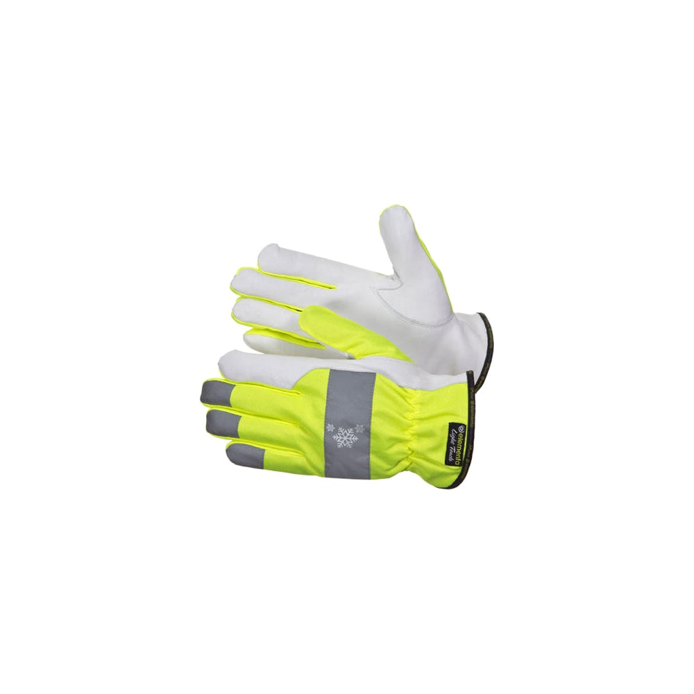 Перчатки LIGHT TOUCH утепленные комбинированные REFLECT (р.10) ELEMENTA ...