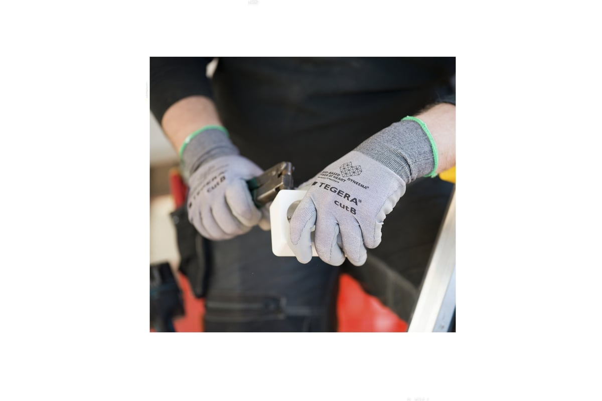 Перчатки TEGERA 909, тонкие, сверхлегкие с защитой от порезов, р. 9 909-9 - выгодная цена ...