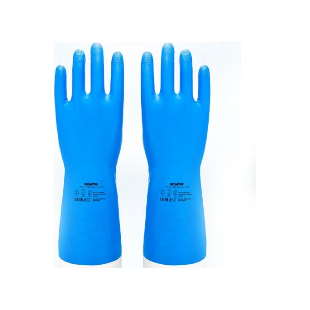 Защитные перчатки Scaffa практик Cem N38 от химических воздействий ...