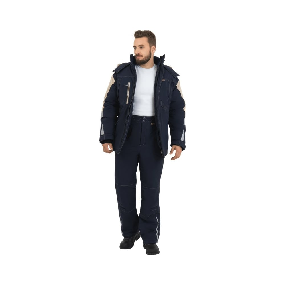 Куртка iForm ХАЙ-ТЕК синий-бежевый, р. 104-108, рост 170-176 Кур 323 ...