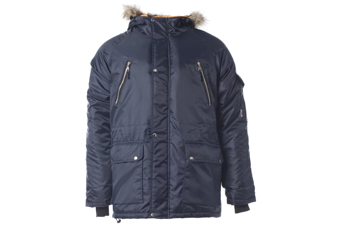 Куртка СПРУТ Аляска темно-синяя, размер 44-46/88-92, рост 182-188 ...