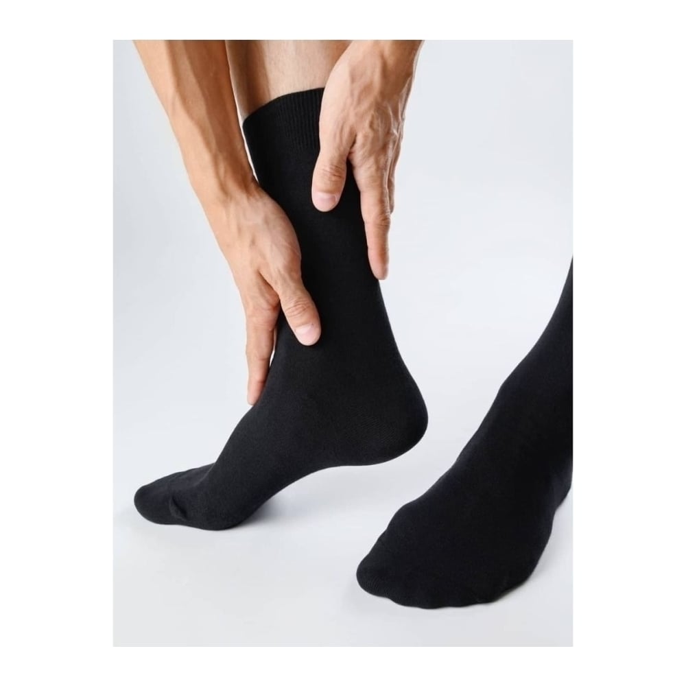 Мужские носки Virtuoso классик премиум, 10 пар, р-р 25, цвет черный ...