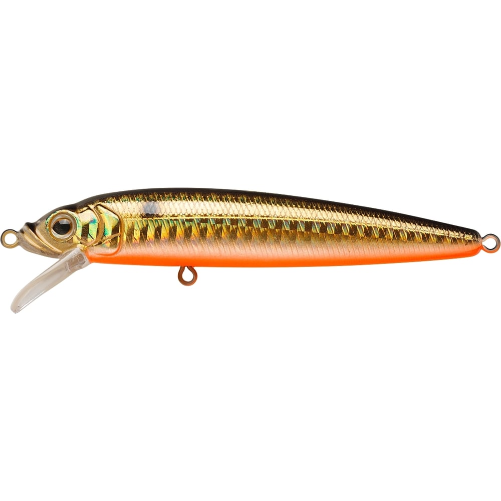 Воблер Strike Pro Alpha Minnow 95 цвет: 613-713 Black Back Smoked OB EG ...