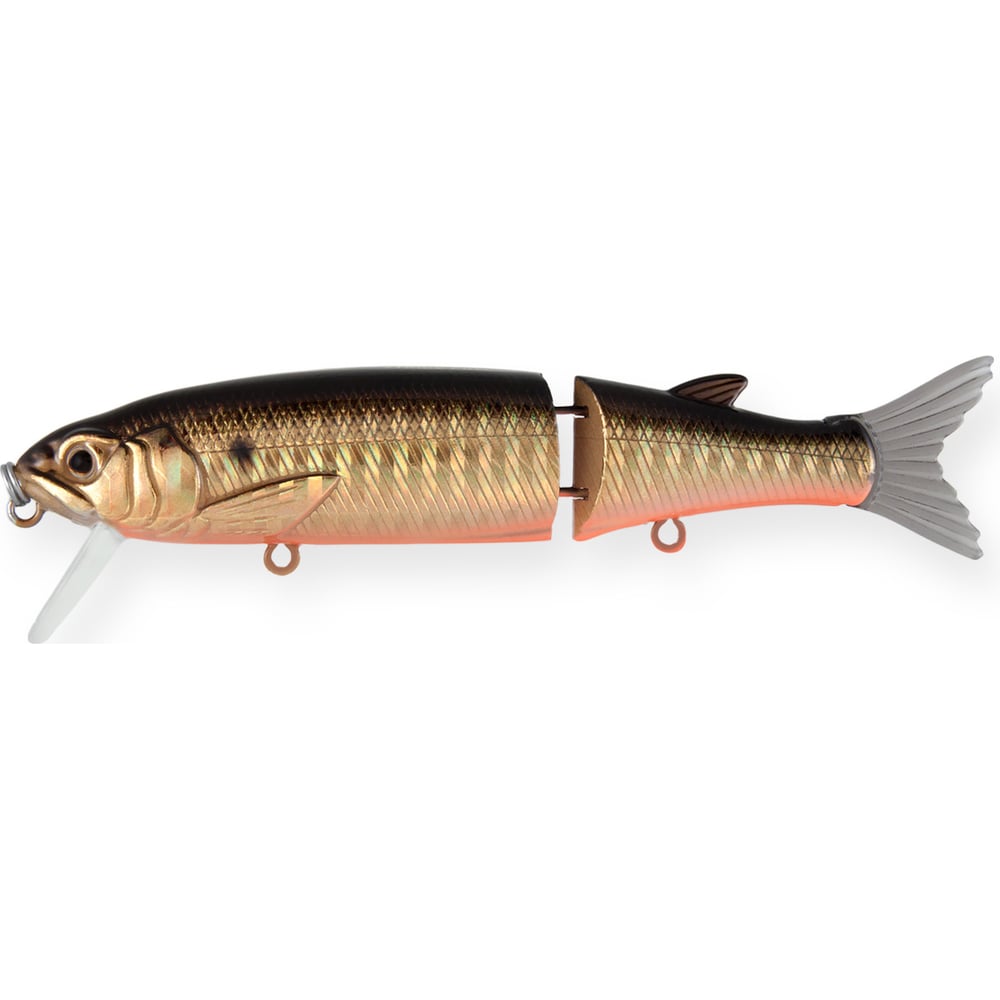 Воблер Strike Pro Glider 105 цвет: 613-713 Black Back Smoked OB EG-157 ...