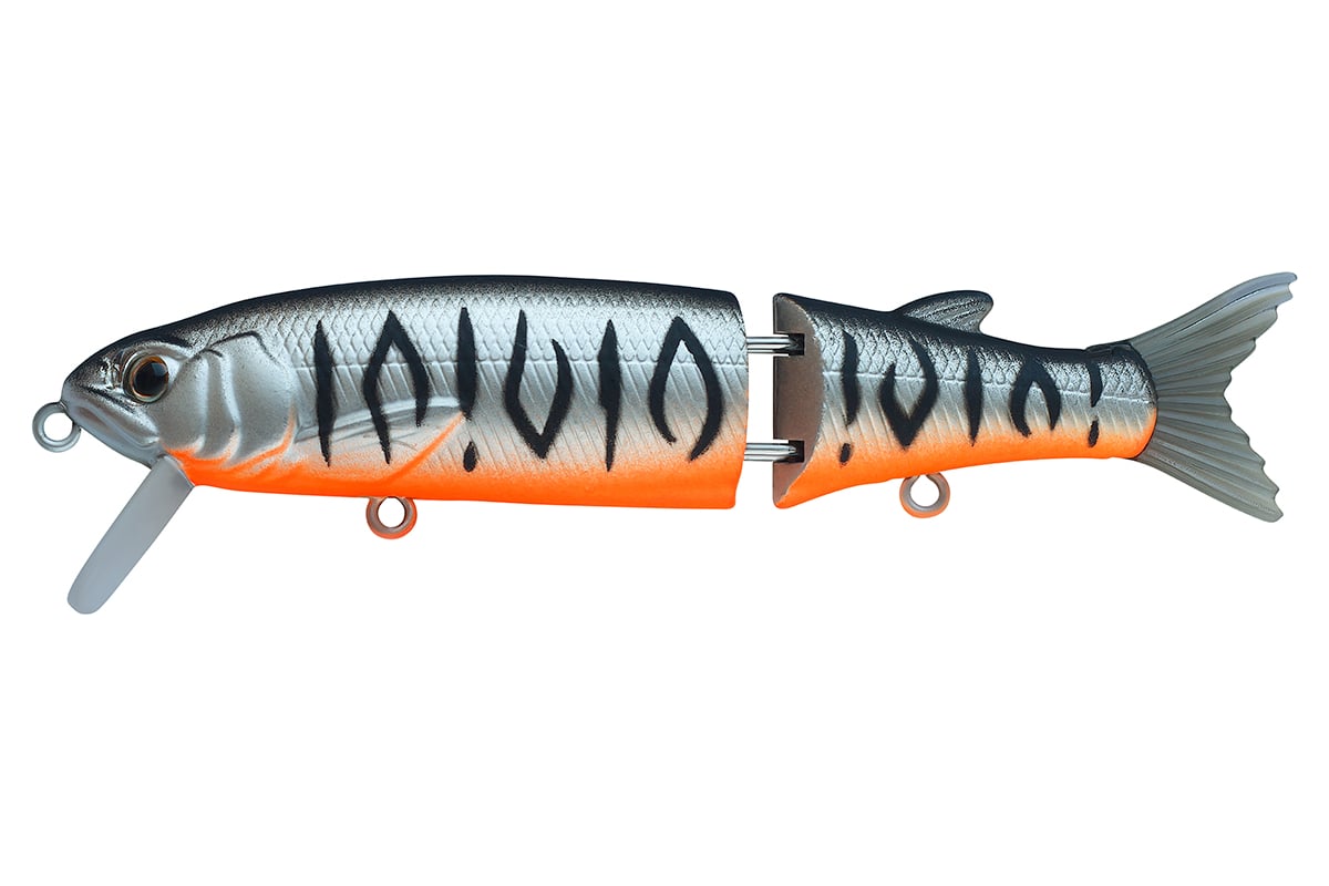 Воблер Strike Pro Glider 105 цвет: A243ES Grey Shadow Mat Tiger EG-157 ...